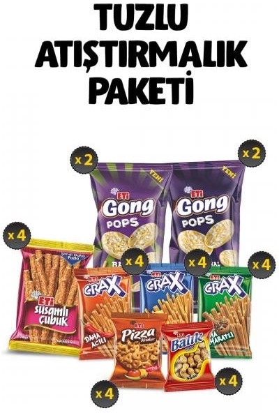 Eti Tuzlu Atıştırmalık Paketi Eti Tuzlu Atıştırmalık Paketi
