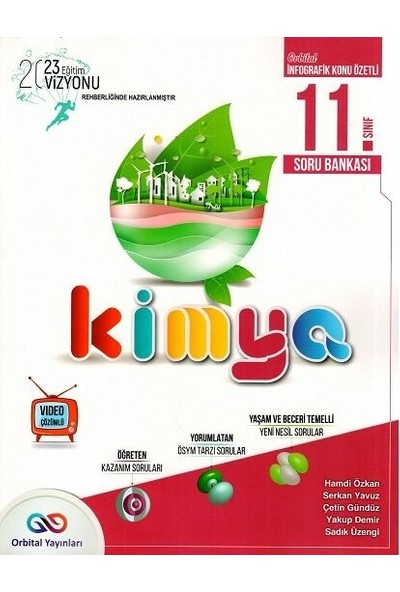 Orbital Yayınları 11. Sınıf Kimya Orbital Soru Bankası - Hamdi Özkan