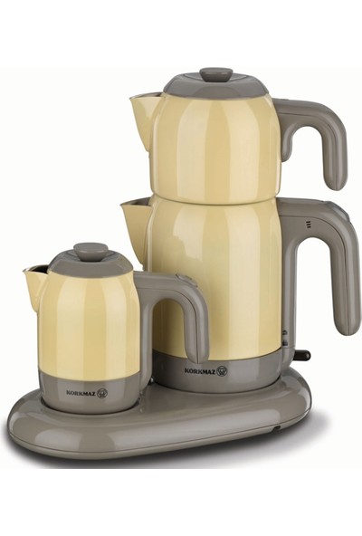Korkmaz A353-05 Mia Çay Kahve Makinesi Sarı