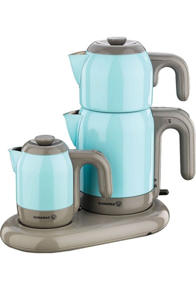 Korkmaz A353-06 Mia Çay Kahve Makinesi Mavi