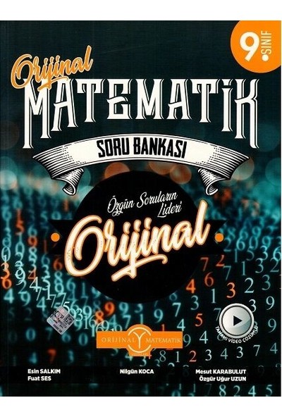 Orijinal Yayınları 9. Sınıf Orijinal Matematik Soru Bankası - Esin Salkım Orijinal Yayınları 9. Sınıf Orijinal Matematik Soru Bankası - Esin Salkım