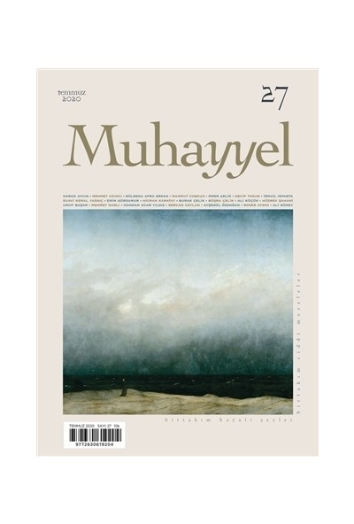 Muhayyel Dergisi Sayı: 27 Temmuz 2020
