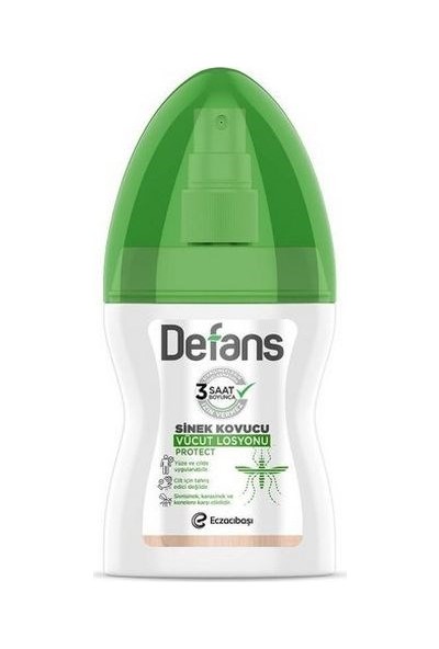 Defans Sinek Kovucu Vücut Losyonu Protect 100 ml Defans Sinek Kovucu Vücut Losyonu Protect 100 ml