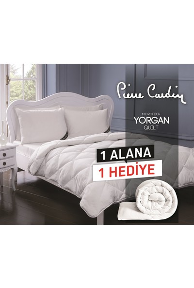 Pierre Cardin 2'li Micro Yorgan Çift Kişilik 300 Gram/metrekare