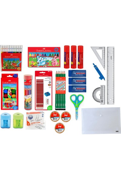 Faber-Castell Kırtasiye Seti 24'lü