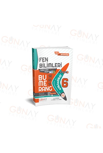 Günay Yayınları 6. Sınıf Bumerang Etkinlikli Fen Bilimleri Günay Yayınları 6. Sınıf Bumerang Etkinlikli Fen Bilimleri