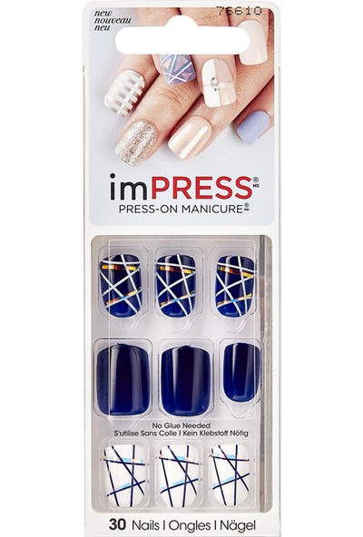 Impress Takma Tırnak - Power Up - Kendinden Yapışkanlı Takma Tırnak Impress Takma Tırnak - Power Up - Kendinden Yapışkanlı Takma Tırnak