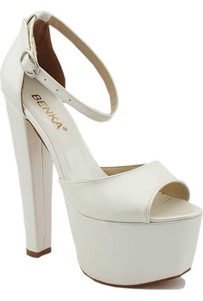 İlgipark Kadın Sedef 16.5 Cm Topuklu Platform Gelin Ayakkabısı