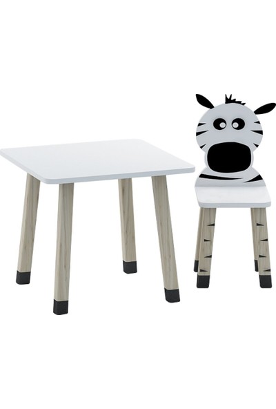 Odun Concept Ahşap Çocuk Oyun ve Aktivite Masa Sandalye Takımı Ahşap Zebra Odun Concept Ahşap Çocuk Oyun ve Aktivite Masa Sandalye Takımı Ahşap Zebra