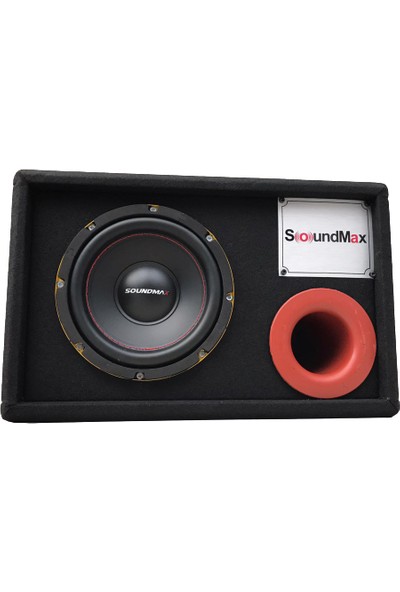 Oto Bass Subwoofer Kabinli 20CM 800W Soundmax Sx-Fc8 Oto Bass Subwoofer Kabinli 20CM 800W Soundmax Sx-Fc8