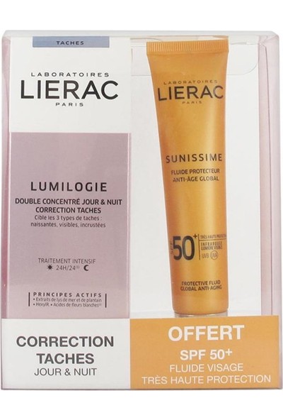 Lierac Day Night Serum 30 ml + Sunissime Spf 50 Hediyeli