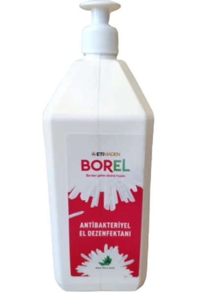 Eti Maden Borel Alkol Bazlı Antibakteriyel El Dezenfektanı 1 lt