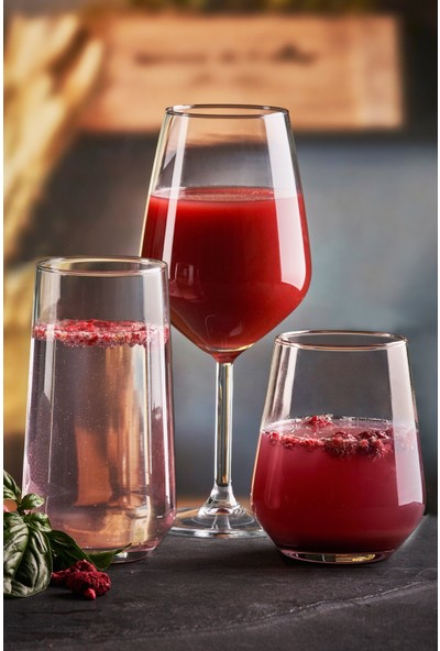 Paşabahçe 18 Parça Allegra Su Meşrubat Kadeh Takımı P41536 & P420015-1030378 & P440065 Paşabahçe 18 Parça Allegra Su Meşrubat Kadeh Takımı P41536 & P420015-1030378 & P440065