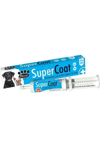 Mervue Supercoat Köpek Tüy ve Deri Desteği Pastası 60 ml