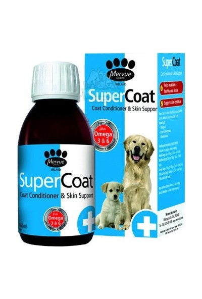 Mervue Supercoat Köpek Tüy ve Deri Desteği Sıvısı 150 ml