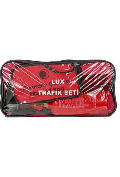 Star Lüx Trafik Seti Tüvtürk Uyumlu Ilk Yardım Çantalı Star Lüx Trafik Seti Tüvtürk Uyumlu Ilk Yardım Çantalı