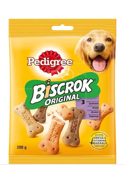 Pedigree Köpek Ödül Maması Biscrok 200 gr