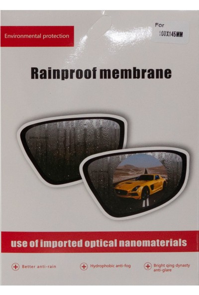 Als Oto Ayna Buğu Engelleyici, Yağmur Kaydırıcı