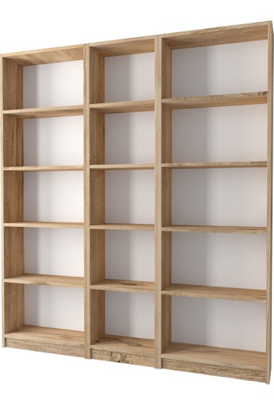 Mobitopya Kitaplık Atlantik Çam 150 cm Mobitopya Kitaplık Atlantik Çam 150 cm