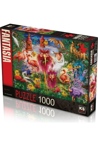 Ks Games 1000 Parça Puzzle Ugly Birds Ks Games 1000 Parça Puzzle Ugly Birds