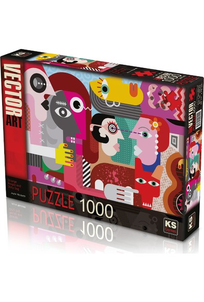 Ks Games 1000 Parça Puzzle Strange People And Dirty Dog Ks Games 1000 Parça Puzzle Strange People And Dirty Dog