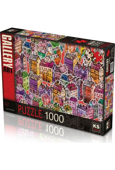 Ks Games 1000 Parça Puzzle-City Of Colors
