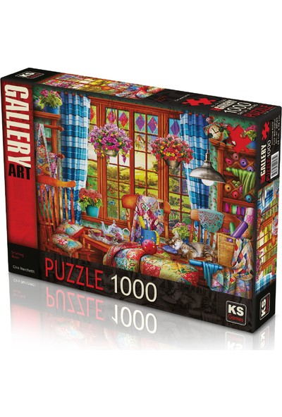 Ks Games 1000 Parça Puzzle Stitching Room