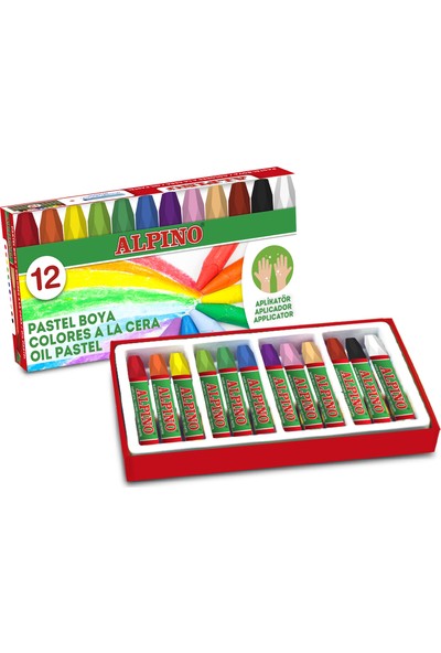 Alpino Oıl Pastel Pastel Karton 12'li Alpino Oıl Pastel Pastel Karton 12'li