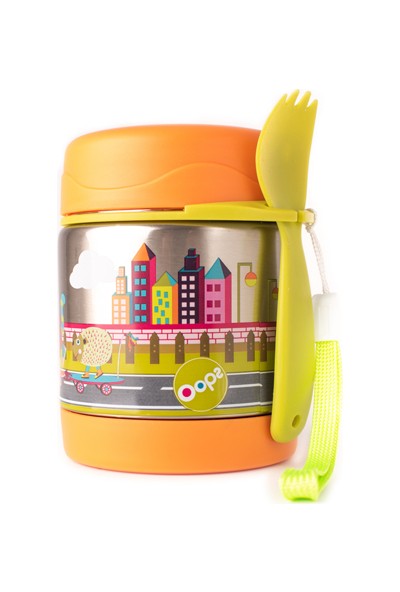 Oops Çelik Termos Şehir