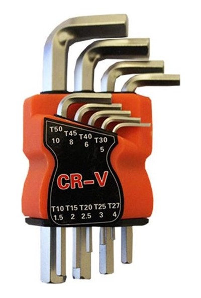 Crv 9'lu Düz Alyan Anahtar Takımı