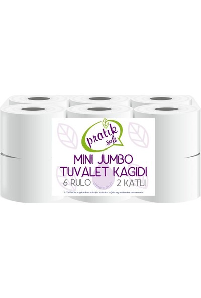 Pratik Soft Mini Jumbo Tuvalet Kağıdı 12 Rulo Pratik Soft Mini Jumbo Tuvalet Kağıdı 12 Rulo
