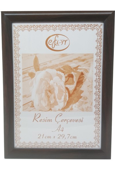 mixefor Standart A4 Çerçeve-Renk kahverengi Arka Yüzey 3mm Mdf-Ön yüzey 1mm Kırılmaz parlama yapmayan Antireflektif mixefor Standart A4 Çerçeve-Renk kahverengi Arka Yüzey 3mm Mdf-Ön yüzey 1mm Kırılmaz parlama yapmayan Antireflektif
