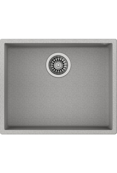 Teka SQUARE 50.40 TG STONE GREY Tezgahaltı Granit Eviye Gri 50 cm 115230021 Teka SQUARE 50.40 TG STONE GREY Tezgahaltı Granit Eviye Gri 50 cm 115230021