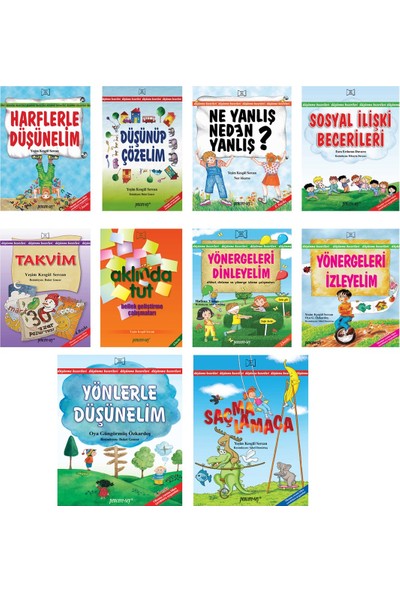 Düşünme Becerileri 10 Cilt - Yeşim Kesgül Sercan