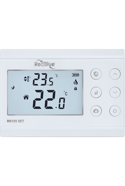 Redblue RB335 Set Kablosuz Dijital Dokunmatik Oda Termostatı