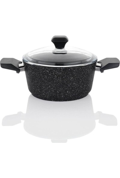 Schafer Legende Döküm Granit 24 cm Derin Tencere Siyah Schafer Legende Döküm Granit 24 cm Derin Tencere Siyah