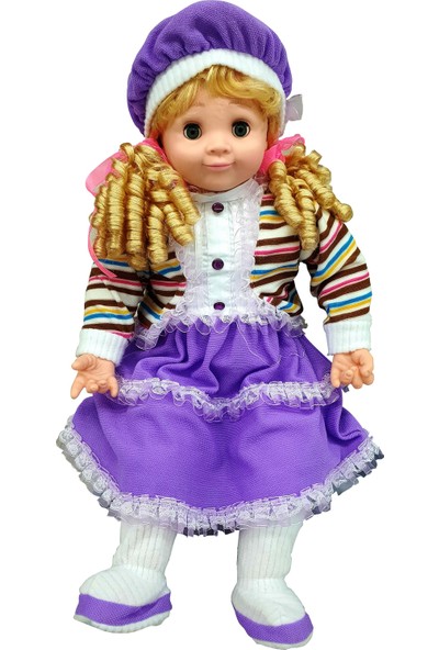 Türkçe & Ingilizce Konuşan Interaktif Aslı Bebek 55 cm