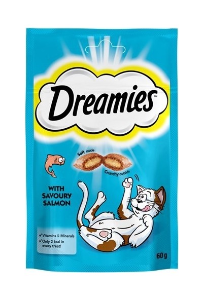 Dreamies Somonlu Kedi Ödül Maması 60 Gr x 6 Adet Dreamies Somonlu Kedi Ödül Maması 60 Gr x 6 Adet
