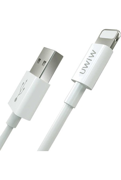 Wiwu G80 Lightning USB Hızlı Şarj ve Veri Aktarım Kablosu - 2 mt