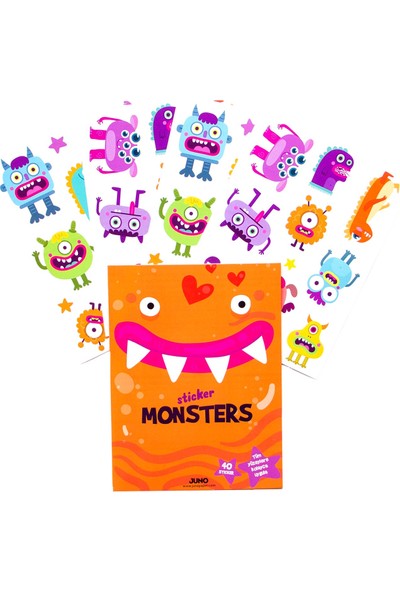 Juno Sticker Set - Monsters Juno Sticker Set - Monsters