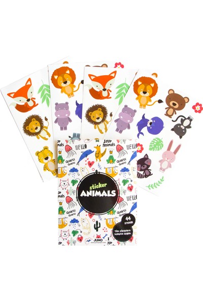 Juno Sticker Set - Animals Juno Sticker Set - Animals