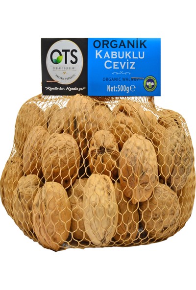 Ots Organik Kabuklu Ceviz 500 Gr Ots Organik Kabuklu Ceviz 500 Gr