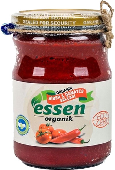 Essen Organik Domates Biber Karışık Salça 660 gr Essen Organik Domates Biber Karışık Salça 660 gr