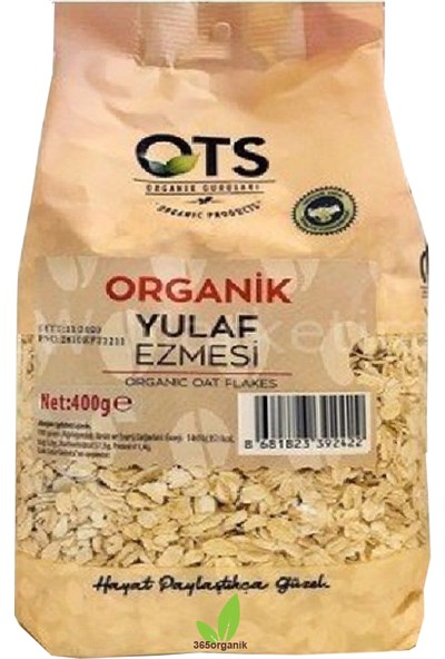 Ots Organik Yulaf Ezmesi 400 gr