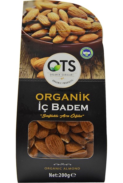 Ots Organik Organik Badem İç 200 Gr