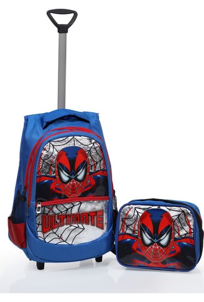 Çantaland Anaokulu ve İlkokul Beslenmeli Çekçekli Erkek Okul Çantası