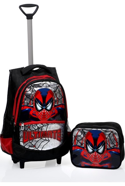 Çantaland Anaokulu ve İlkokul Beslenmeli Çekçekli Erkek Okul Çantası Çantaland Anaokulu ve İlkokul Beslenmeli Çekçekli Erkek Okul Çantası