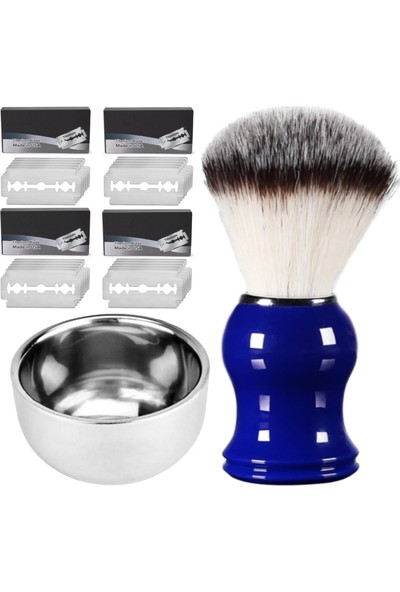 Qualis Shave Fk7 Tıraş Fırça + Kase + 20 Adet Jilet Qualis Shave Fk7 Tıraş Fırça + Kase + 20 Adet Jilet