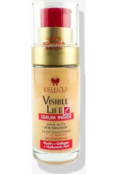 Estella Visible Lift Serum Içerikli Mat Fondöten