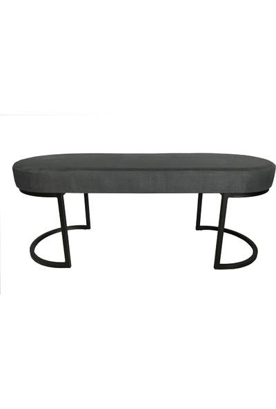 İrem Orkide Oval Sırtsız Bank Puf Bench İrem Orkide Oval Sırtsız Bank Puf Bench